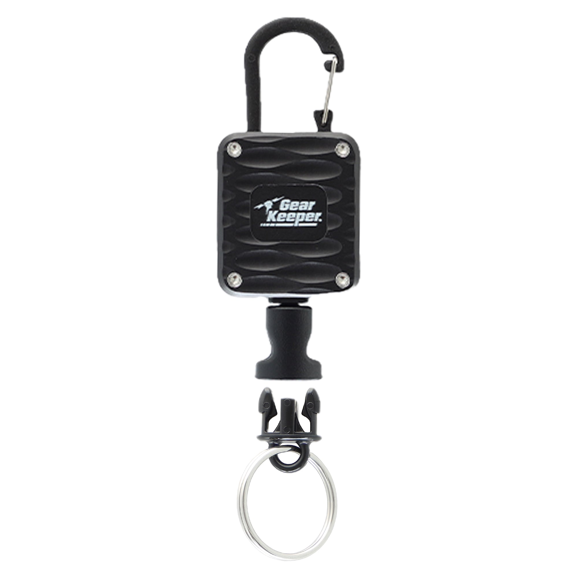 Aluminum Micro Key / Tool Retractors - Black - Carabiner – Gear Keeper®